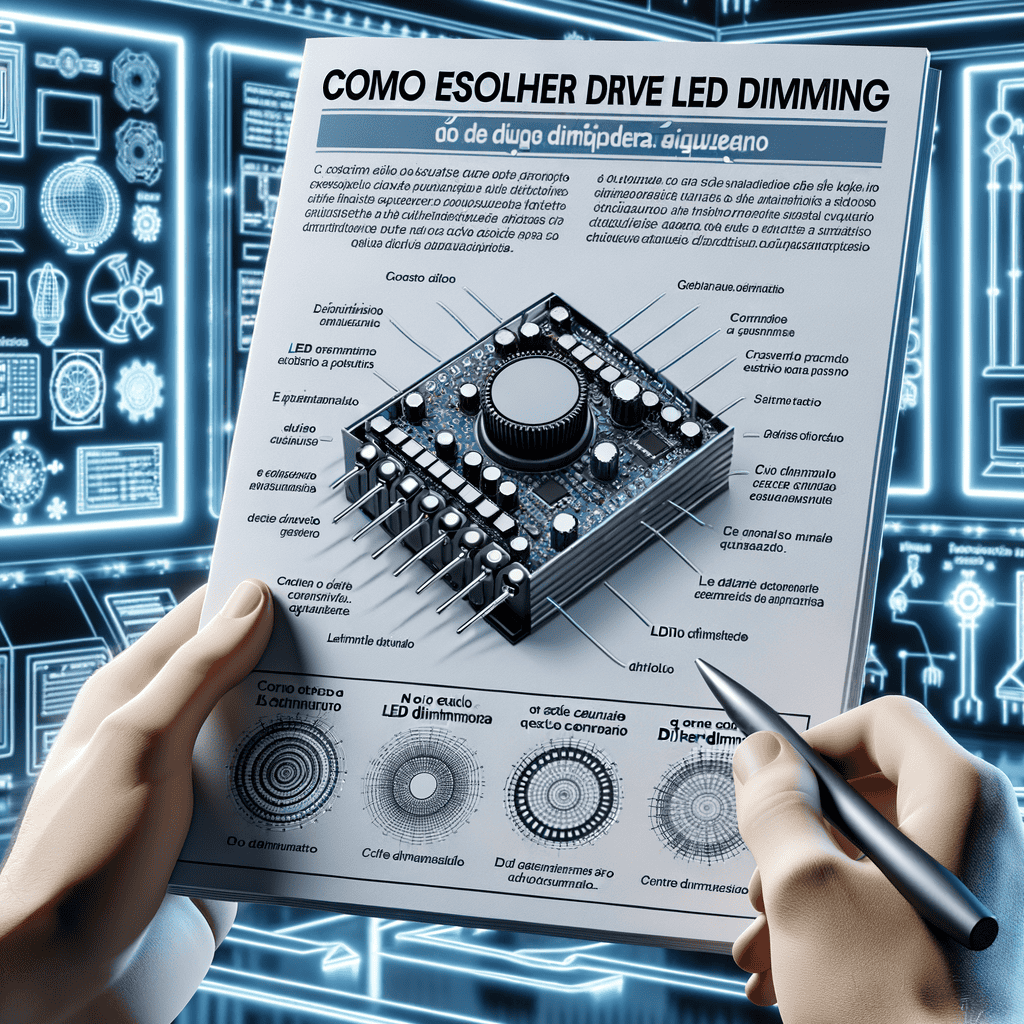 Como Escolher Driver LED Dimming: Guia Técnico